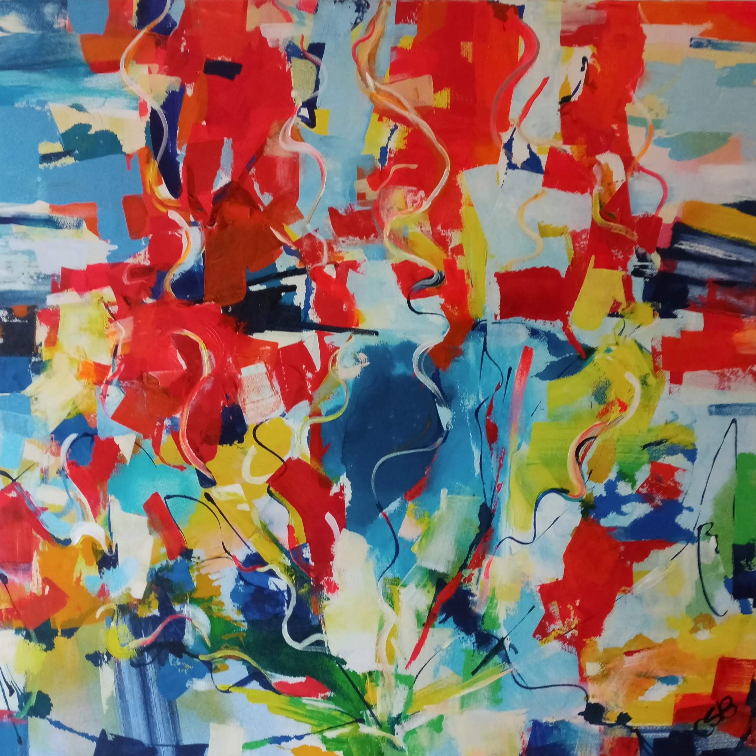 Flame Lilly Collection by Claire A Art